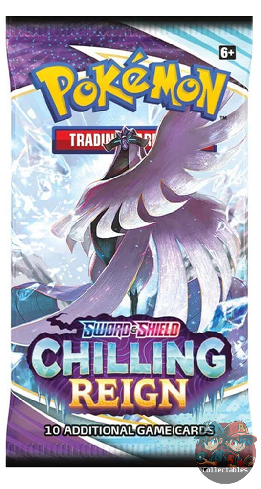 Chilling Reign Pokémon Booster Pack – KR Collectables