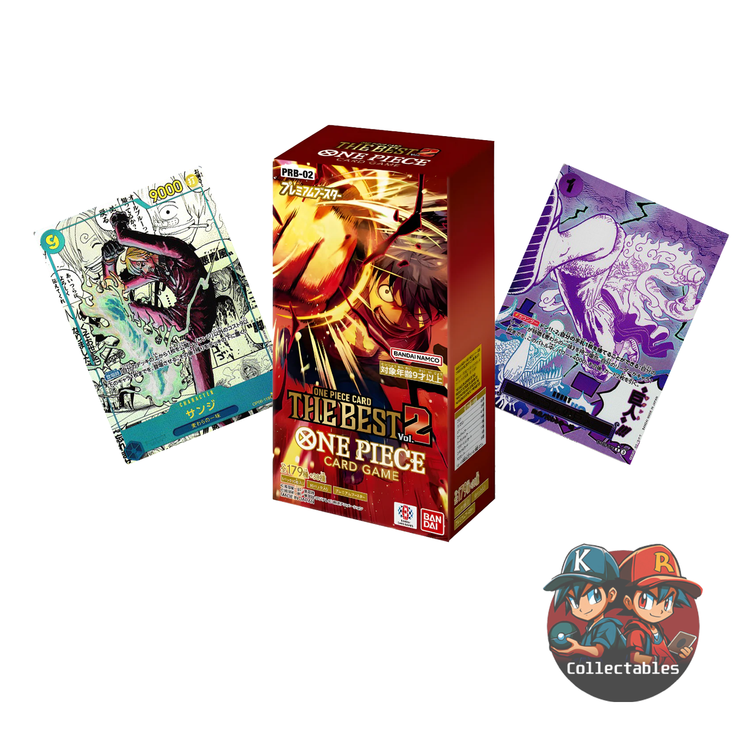 One Piece [JPN] -The Best PRB-02 Booster Box – KRcollectables